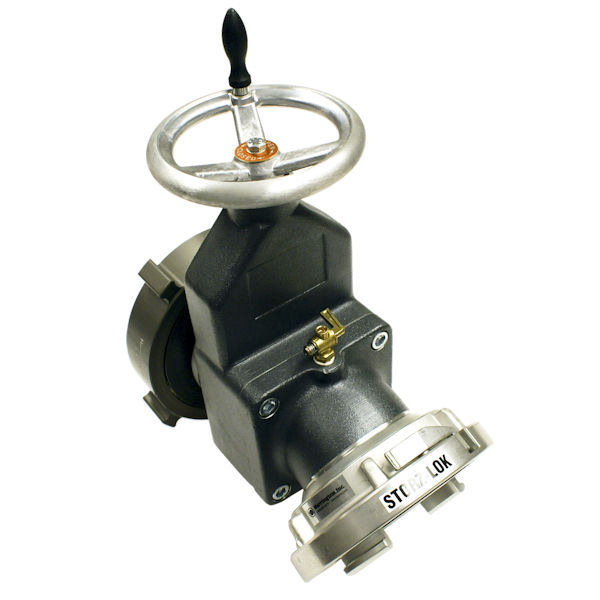 H811- 25° Elbow 4” Gate Valves - Hydrant Storz