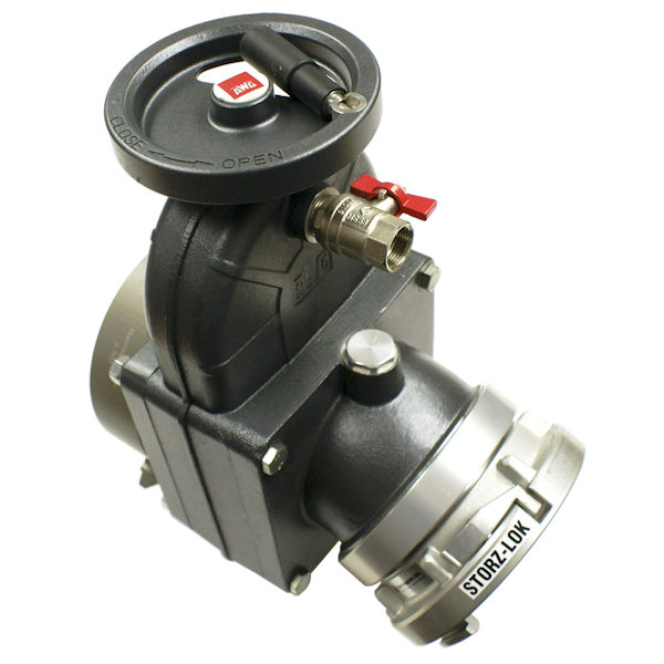 H861- 25° Elbow 6” Gate Valve - Hydrant Storz